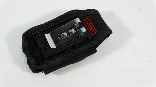 CRAFTSMAN Black Small Flip Cell Phone Holder Holster w/Metal Belt Clip ...