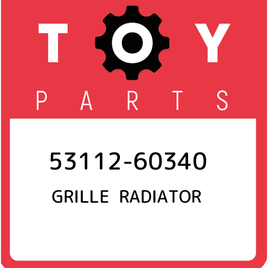 53112-60340 Toyota Grille Radiator 5311260340 Genuine OEM Part for sale ...