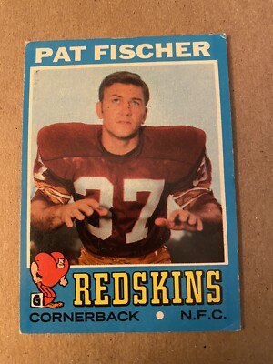 1971 Topps Pat Fischer Washington Redskins #74 | eBay