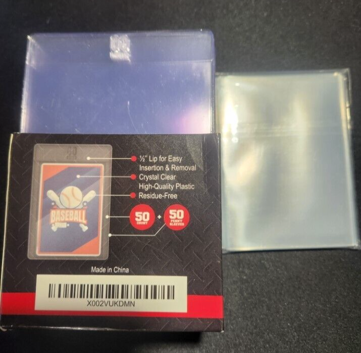 SEMI-RIGID Card Holders 50ct | eBay