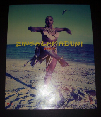 Arrested Development Zingalamaduni 1994 Short Print Poster Type Advert, Promo Ad | eBay