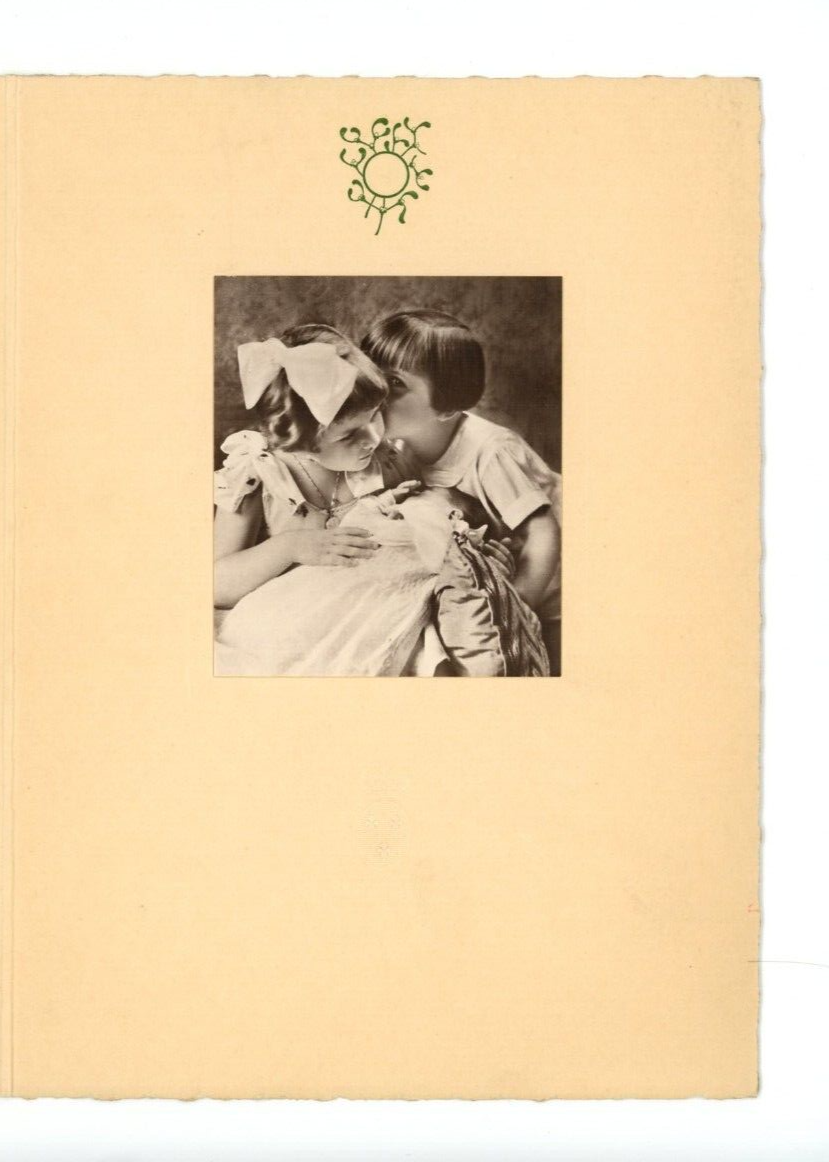 Vintage 5x7 Christmas Card Card Kids of Henri Count of Paris Countess ...