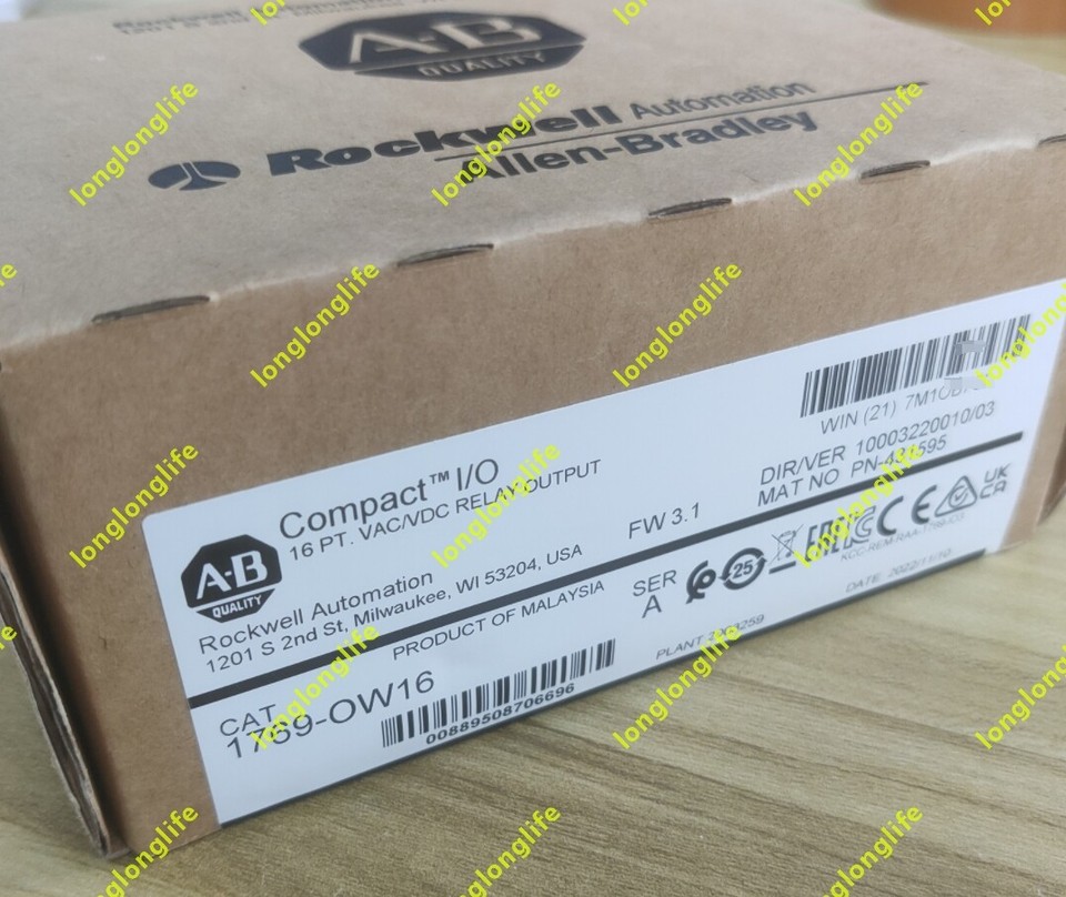 BRAND NEW AB 1769-OW16 /A CompactLogix Relay Output Module 1769OW16 | eBay