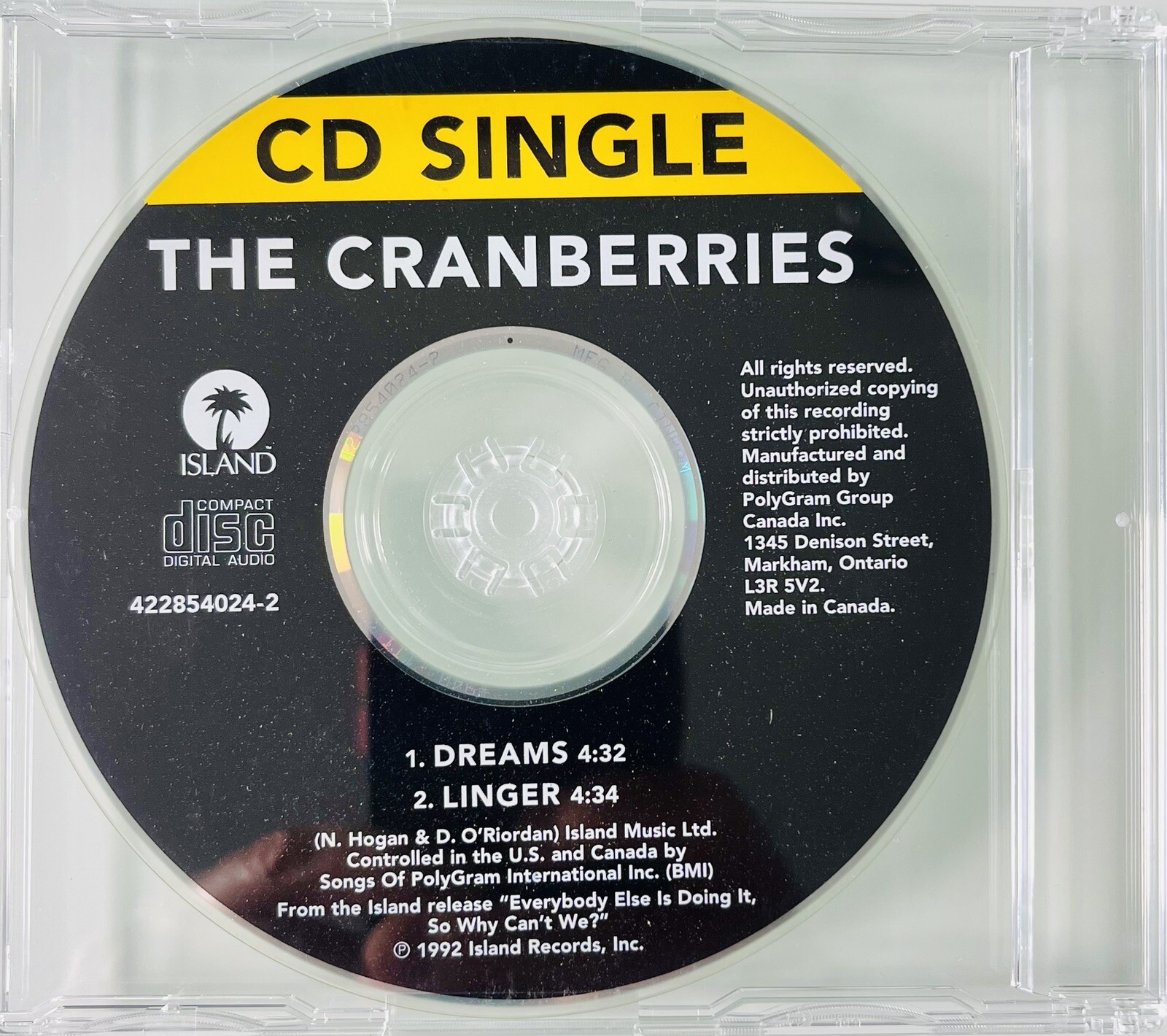 limited offer / The Cranberries US Promo CDS Linger Dreams | eBay