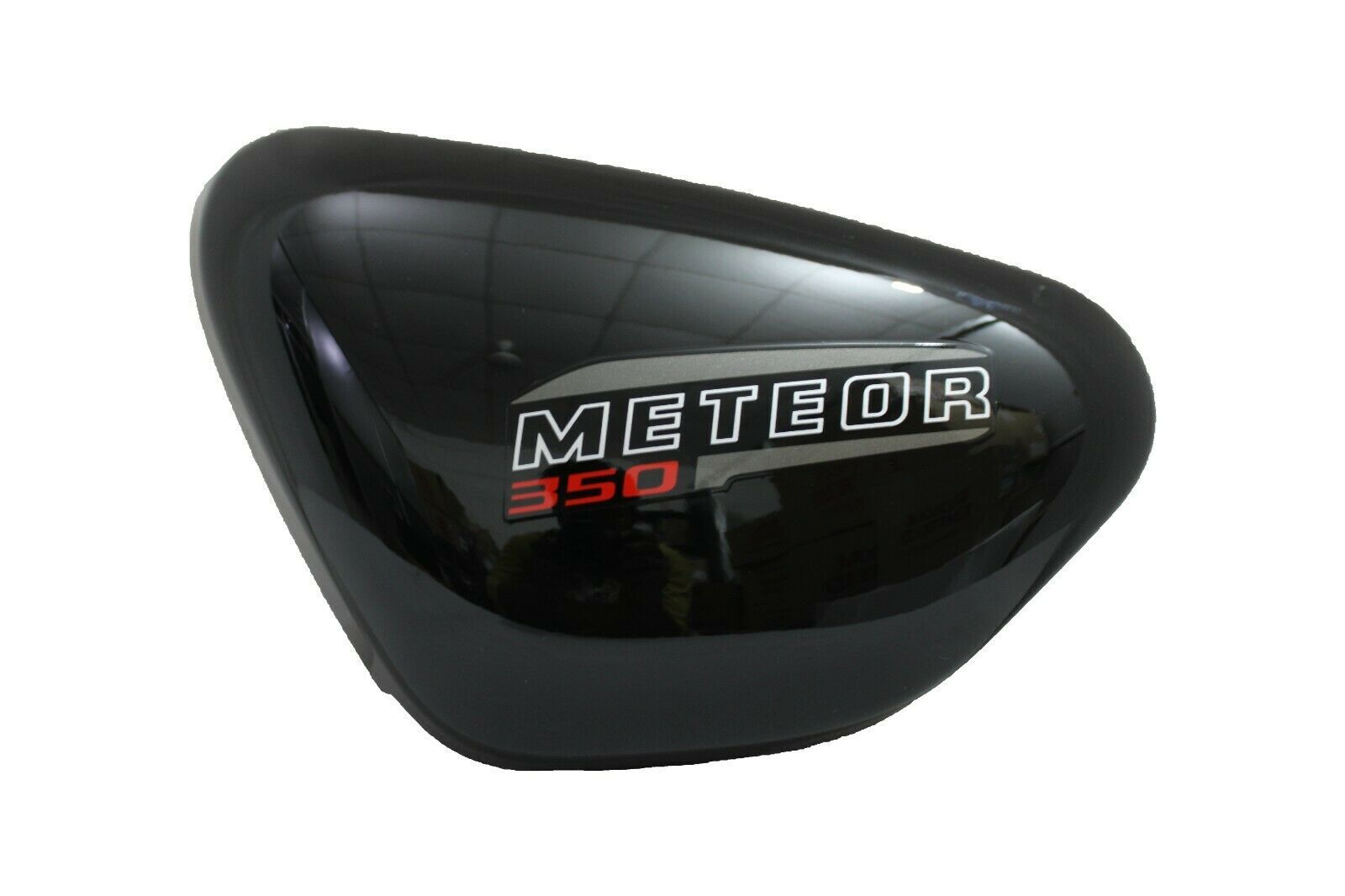 Royal Enfield Meteor 350 Glossy Black Fireball Outer Cover LH Side With ...