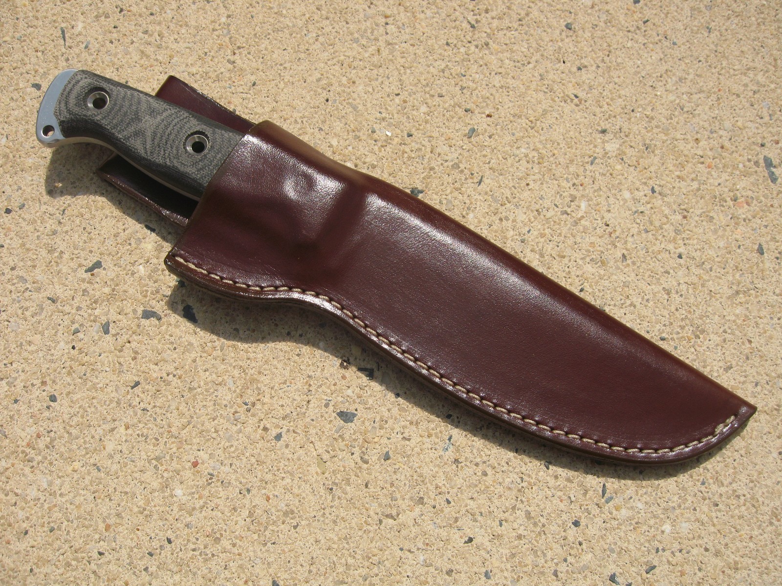 Busse Combat HOG Badger Knife Custom Molded Leather Sheath BROWN | eBay