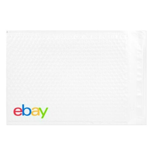 Ebay 6.5” x 9.25” Padded Bubble Mailer Mailing Bags – Color Logo- 100 pcs | eBay