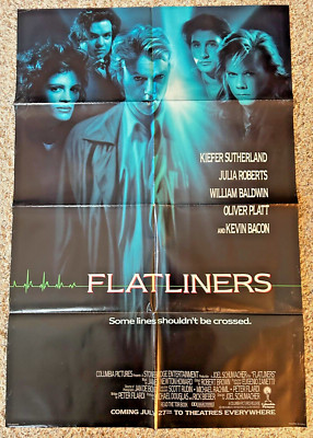Flatliners (1990) Original Movie Poster One-Sheet 27x40 Folded BP72 | eBay