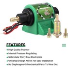 Universal Inline Micro Fuel Pump Diesel 5-9 PSI Low Pressure Transfer ...