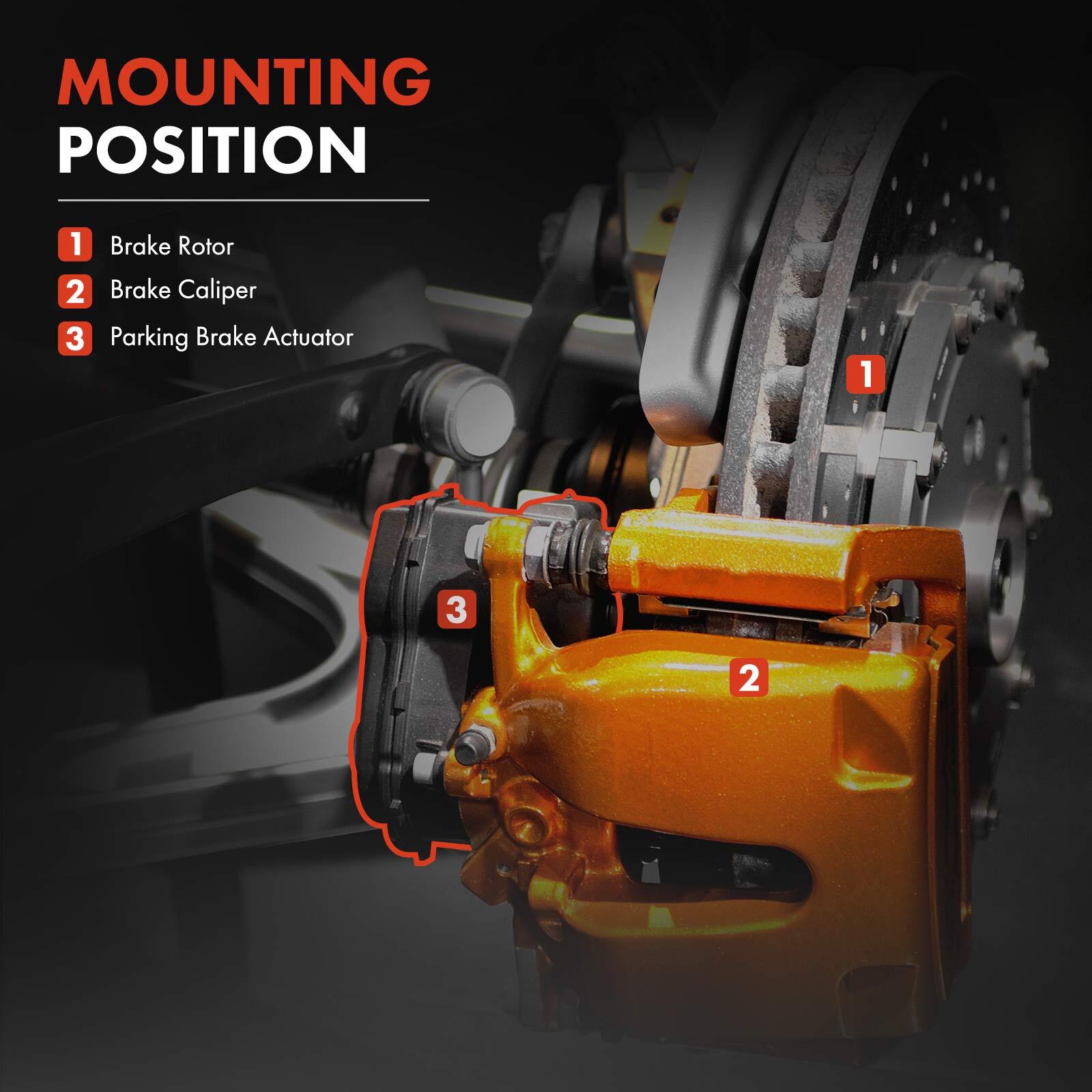 1x Rear Parking Brake Actuator for Tesla Model 3 5YJ3 Model Y 5YJY 2017 ...