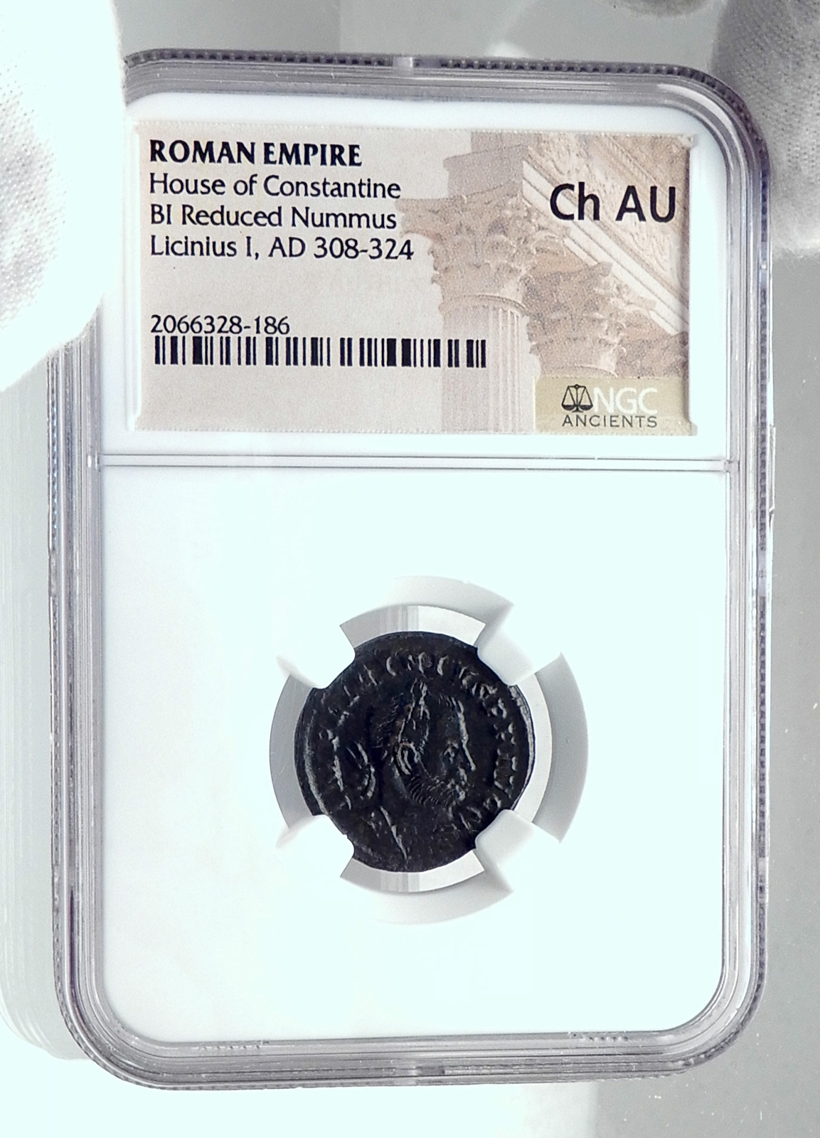 LICINIUS I Authentic Ancient 316AD Trier Genuine Roman Coin GENIUS NGC ...