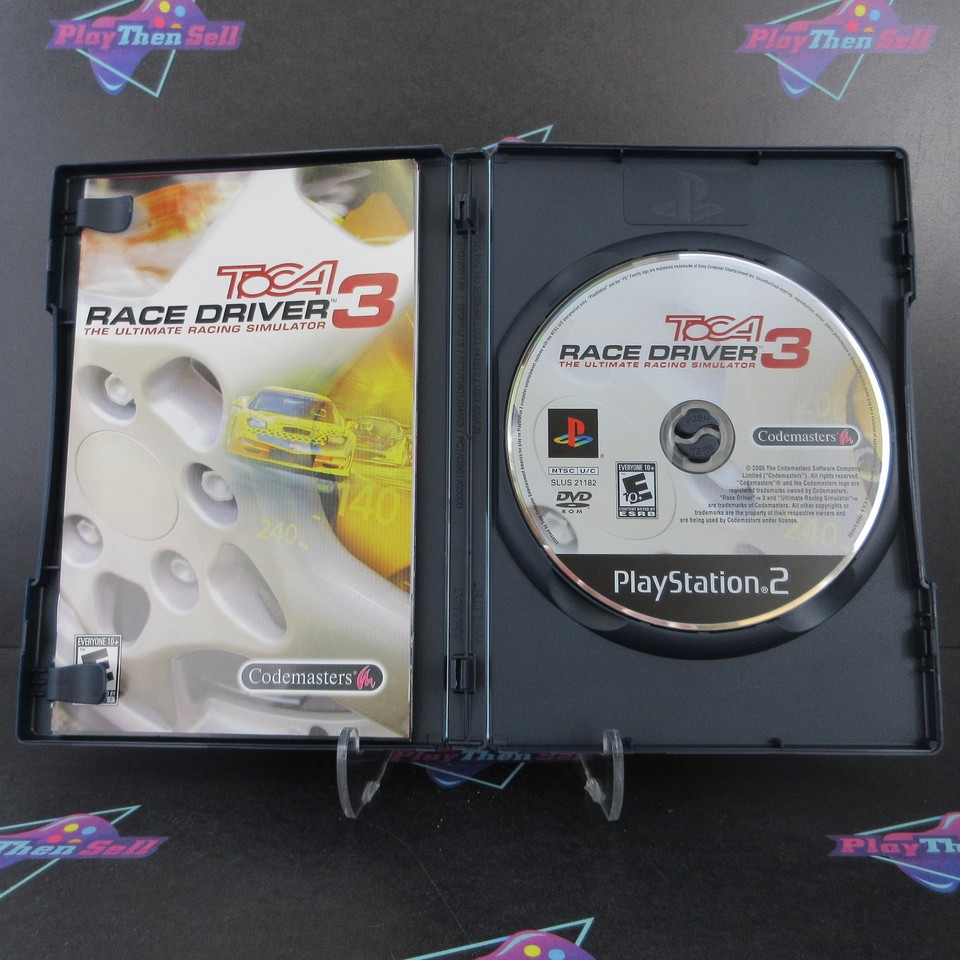 Refurbished Toca Race Driver 3 The Ultimate Racing Simulator PS2 ...