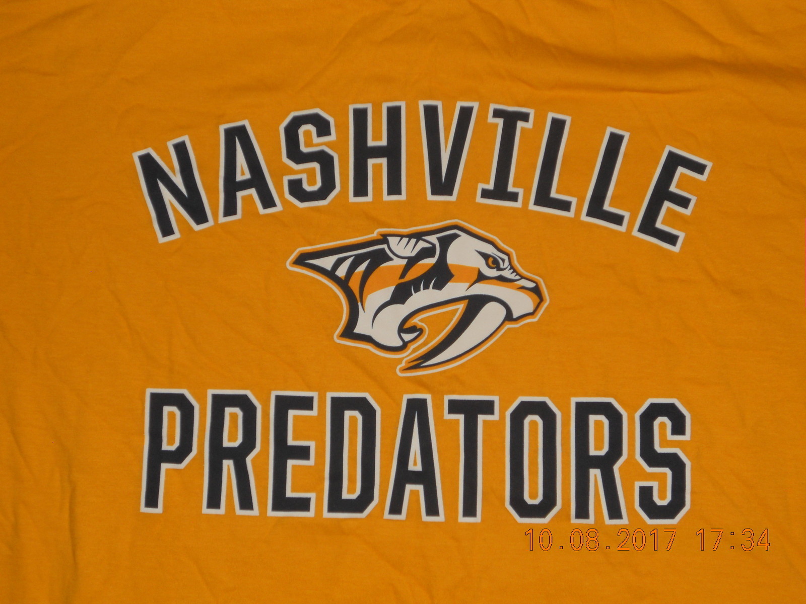 NWT Nashville Predators NHL Hockey Shirt XL Fanatics Classic Shirt Go ...