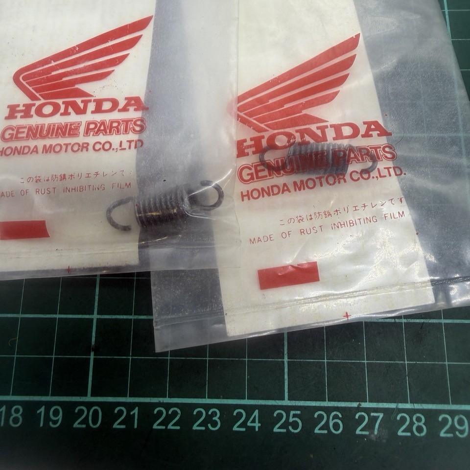 45133-028-000 Genuine Honda 2pcs Brake Shoe Spring TRX Z 50 CT XL 110 ...