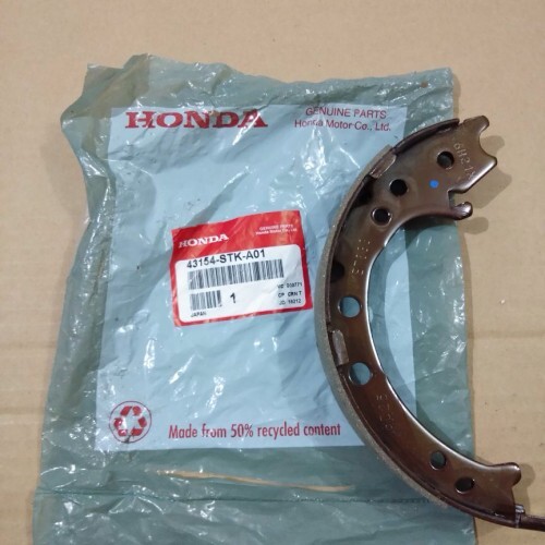 4x Genuine Honda Odyssey RB1 RB3 2004-2013 Rear Parking Brake Shoe ...
