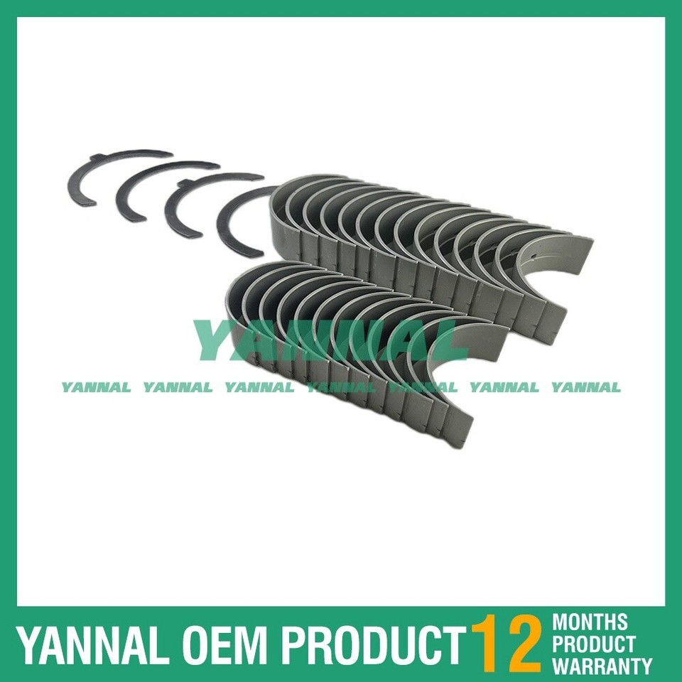 New 6D22 Main And Connecting Rod Bearin Kit & Thrust Washer For ...