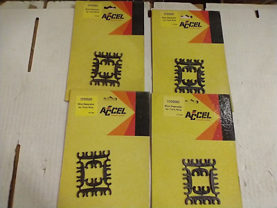 LOT OF 4 ACCEL SPARK PLUG WIRE SEPERATOR KITS 7MM CLOSEOUT | eBay