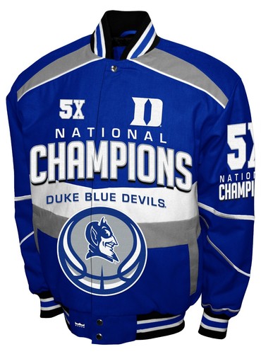 Duke Blue Devils NCAA 5-Time Basketball Championship Jacket | eBay