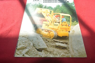 Massey Ferguson 300 Crawler Loader & Dozer Dealer's Brochure RCOH | eBay