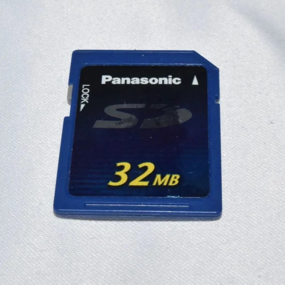 Panasonic SD Card 16MB ~ 512MB 1GB 2GB , SDHC Card 4GB 8GB 16GB 32GB ...