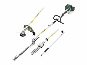PARKSIDE 4 IN 1 PETROL MULTI-TOOL LAWN TRIMMER STRIMMER HEDGE TRIMMER ...