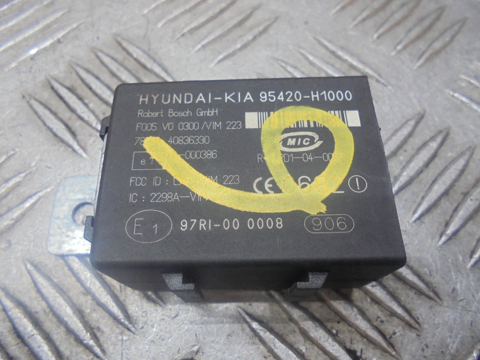 2008 HYUNDAI SANTA FE 2.2 CRTD CDX 5DR MK2 IMMOBILISER MODULE 95420 ...