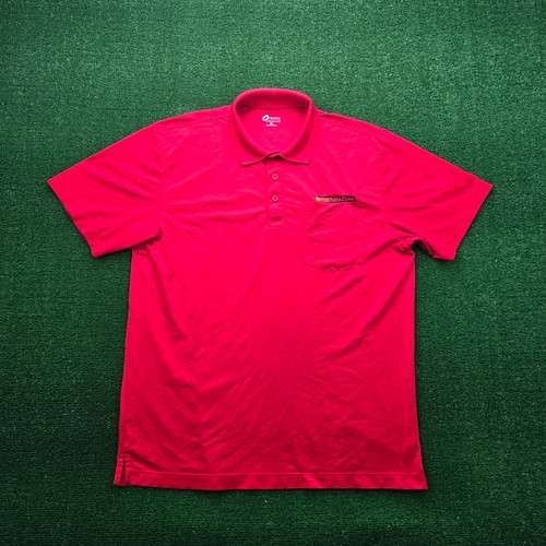 Autozone Polo Shirt Mens XL Red Short Sleeve Employee Uniform Work Wear ...
