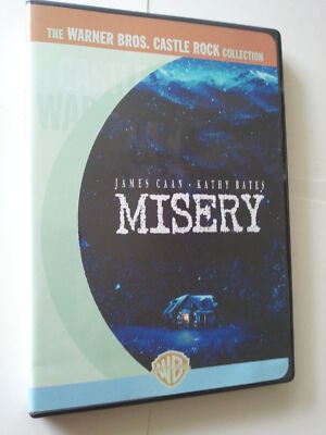 Misery DVD Stephen King Kathy Bates James Caan | eBay