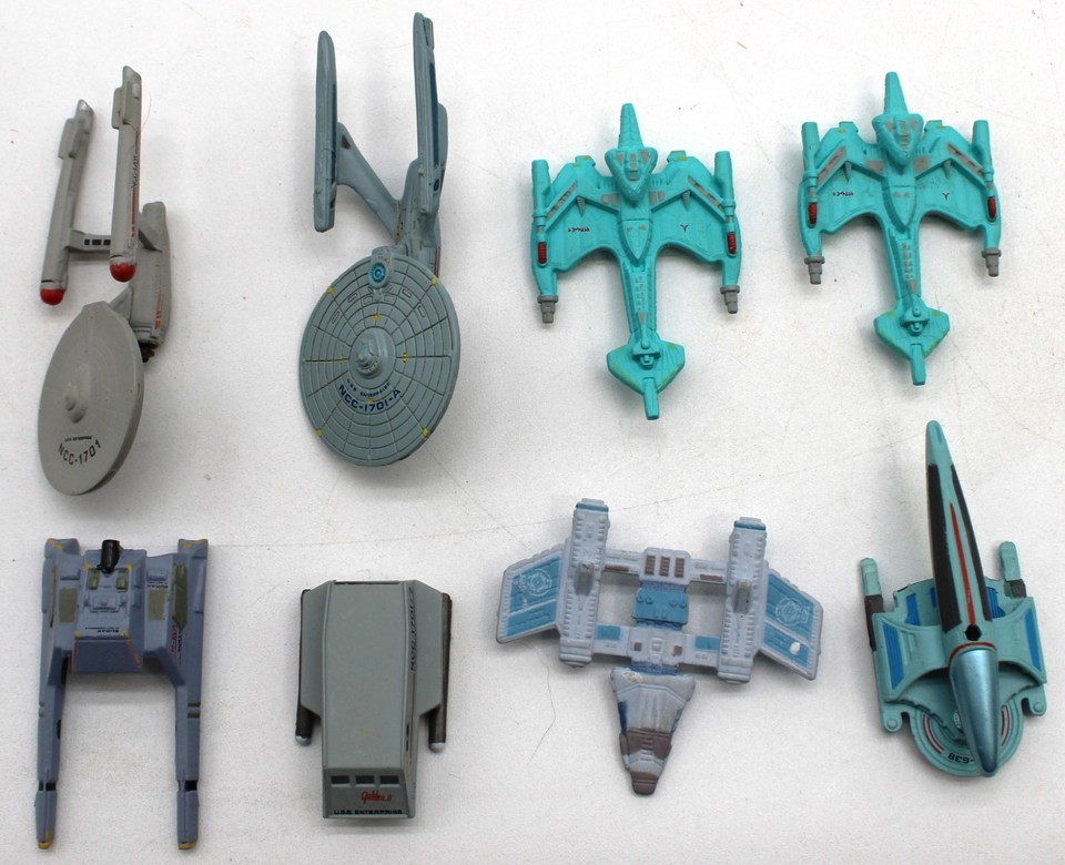 Huge Lot of 70 Star Trek Micro Machines w/ 59 Stands Galoob | eBay