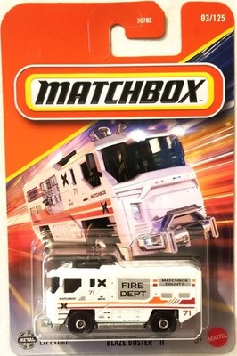 Matchbox - 2025 Mainline 3/125 Blaze Buster II (BBJBP56) | eBay