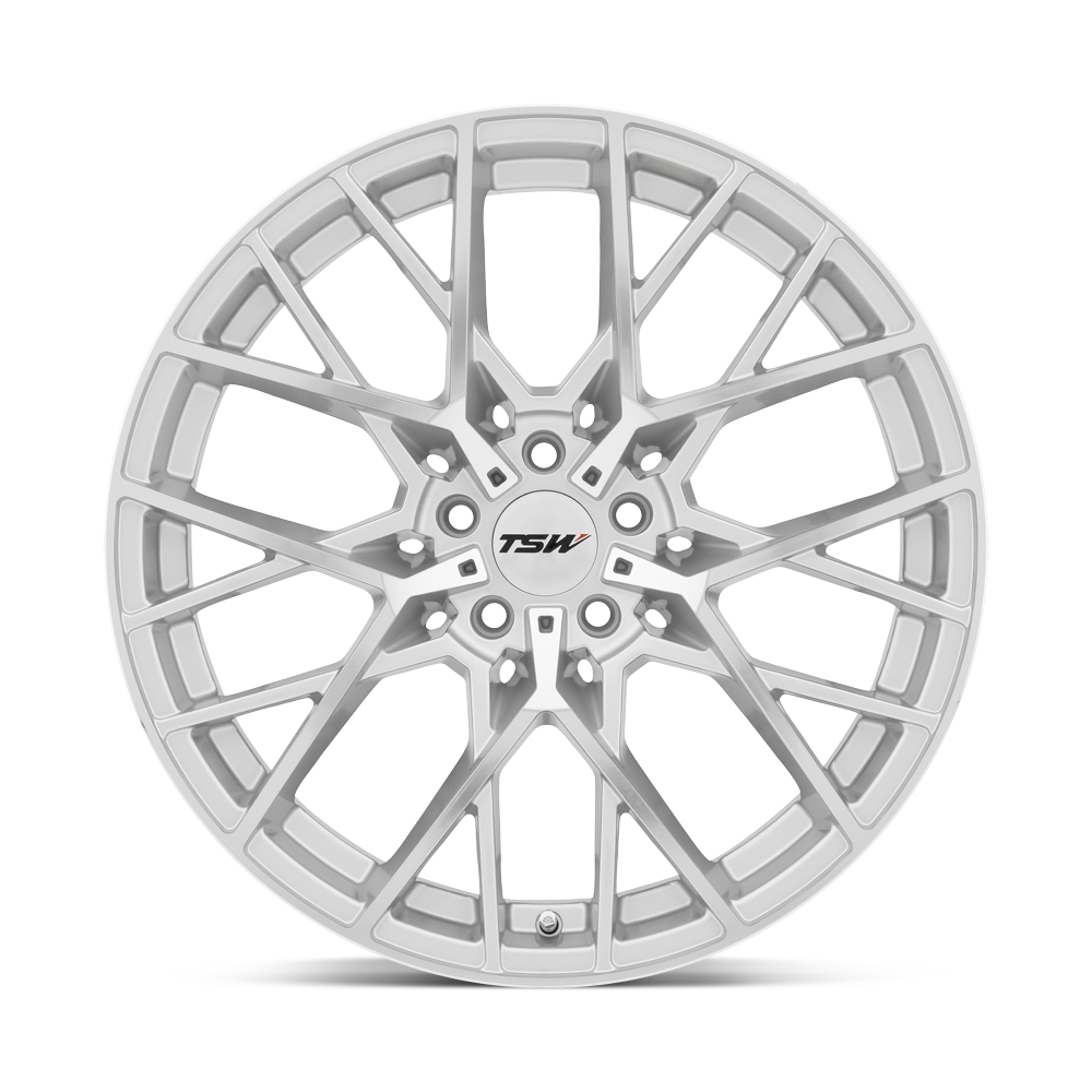 TSW Sebring 20x10 5x112 Silver W/ Mirror Cut Face Wheel 20" 25mm Rim | eBay