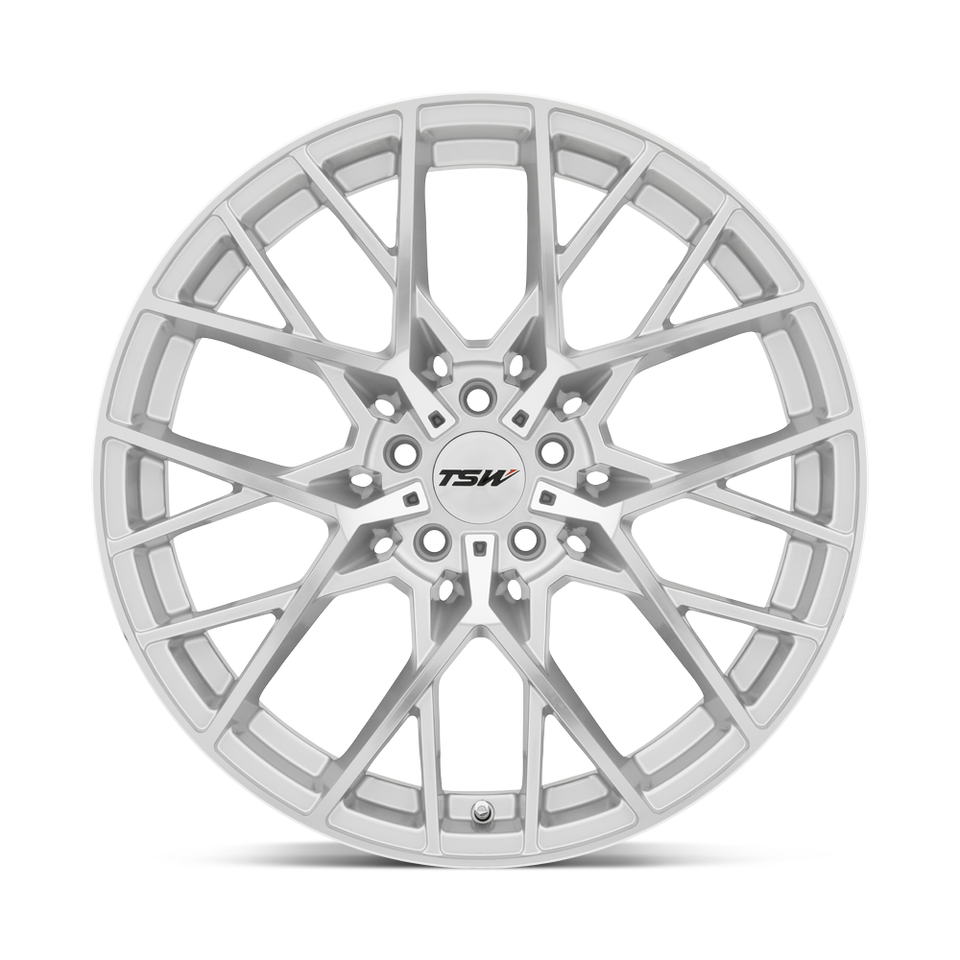 TSW Sebring 20x10 5x112 Silver W/ Mirror Cut Face Wheel 20" 25mm Rim | eBay