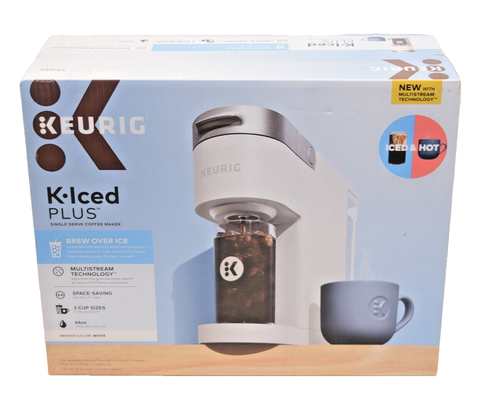 Keurig K-Iced Plus K900F - White - NEW / SEALED! 611247399712| eBay