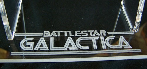 acrylic display stand for Moebius & Monogram Battlestar Galactica model ...
