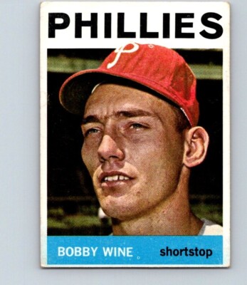 1964 TOPPS BASEBALL #347 BOBBY WINE MID GRADE JH | eBay