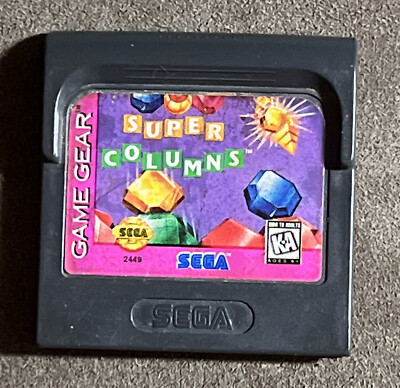 Super Columns (Sega Game Gear, 1995) Game Only 10086024494| eBay