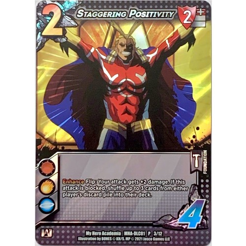 MHA-DLC01 P 3/12 Staggering Positivity All Might | My Hero Academia ...