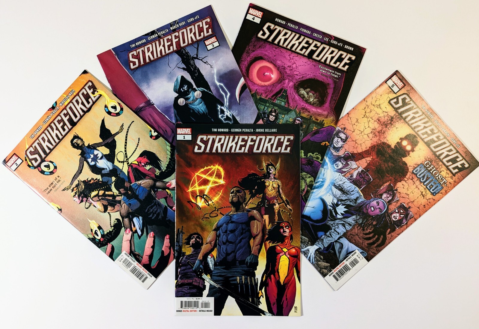 Strikeforce #1-5 (2019) Vol.1 Comic Book Set Lot | Howard/Peralta ...
