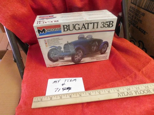 VINTAGE SEALED MONOGRAM BUGATTI 35B 1/24th SCALE | eBay