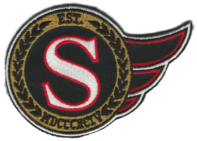 1992-2006 OTTAWA SENATORS NHL HOCKEY VINTAGE 4.5" ALTERNATE LOGO TEAM ...