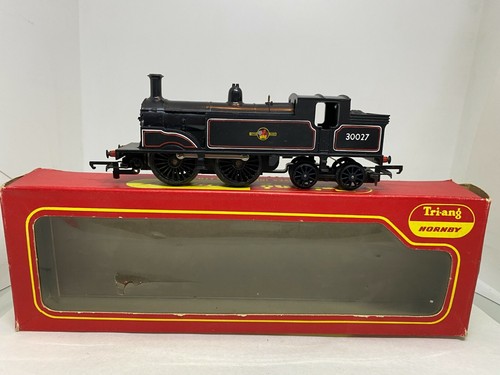 Triang Hornby OO Gauge R754 0-4-4 M7 Tank Locomotive #30027 BR Black ...