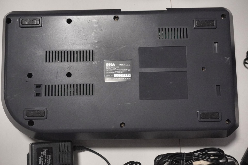 Sega Mega Drive 2 + Mega CD 2 console Japan combo system US Seller | eBay