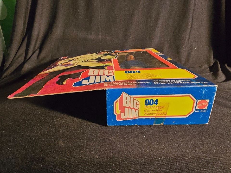 RARE vintage 1981 Mattel BIG JIM 004-Face Changer - MIB sealed | eBay