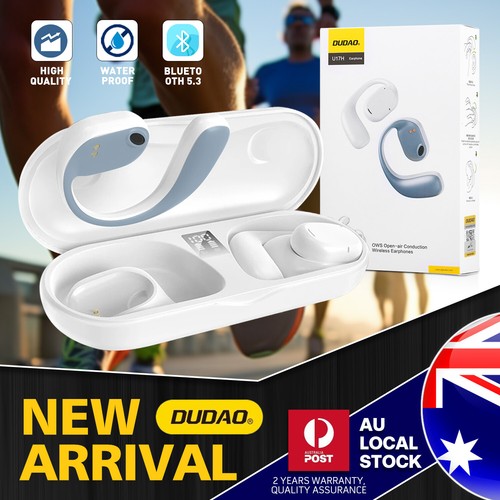 DUODAO Wireless Earring Headphones Sports Bluetooth Bone Conduction ...