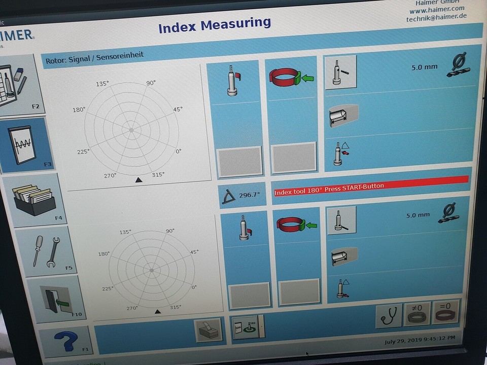 HAIMER Tool Dynamic TD 2009 Comfort balancing machine | eBay