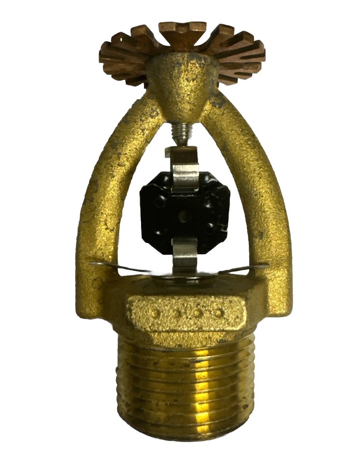 165*F Fusible Link Brass Pendent Storage Sprinkler Rasco Reliable Model ...