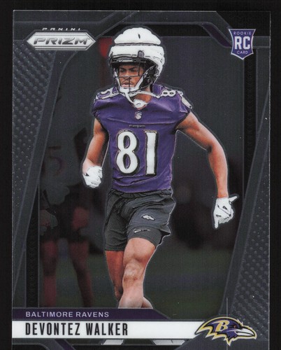 Devontez Walker 328 RC Football 2024 Panini Prizm Baltimore Ravens | eBay