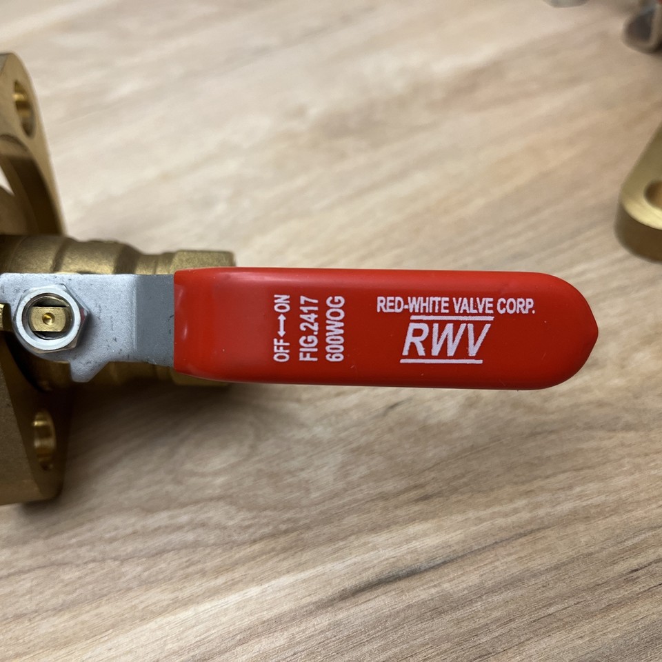 Central Boiler #224 3/4" npt threaded ball Valve with flange Isolation ...