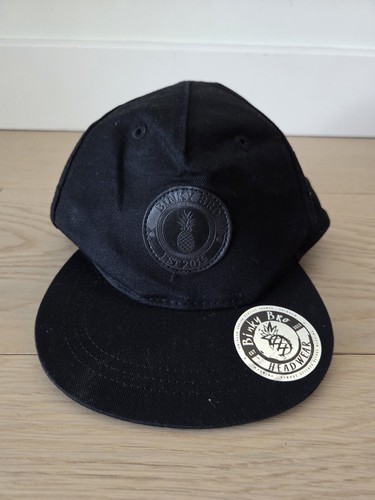 Binky Bro Headwear Pineapple Surf Skate Show Cap Black SnapBack Hat ...