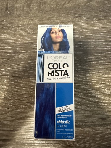 L’Oréal Paris Colo Rista Semi Permanent Color Metallic Blue 01 ...